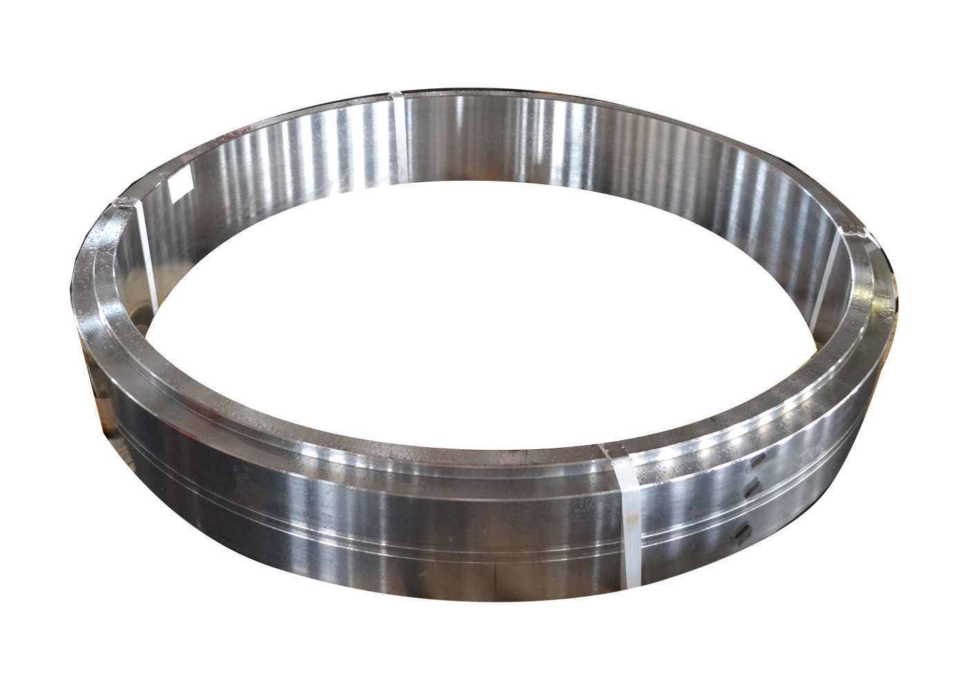 Heat Treatment Rough Machining 34CrNiMo6 Ring Forging Large Metal Ring